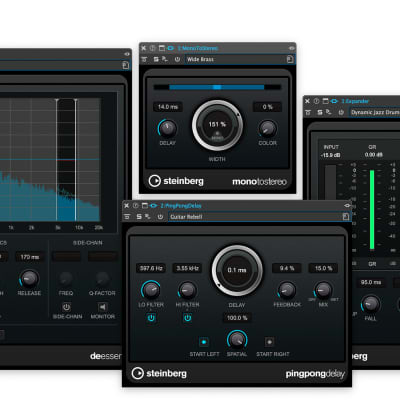 Steinberg WaveLab Elements 11 - Audio Editing and Processing | Reverb