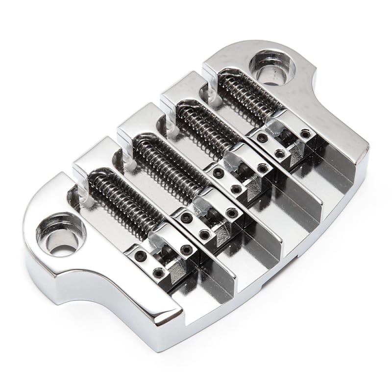 Hipshot SuperTone Bass Bridge Gibson 3 Point Style (Chrome) | Reverb