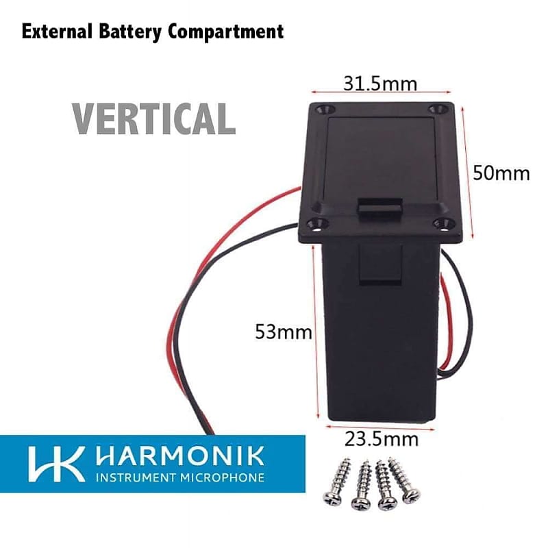 Harmonik Vertical Battery Compartment | Reverb