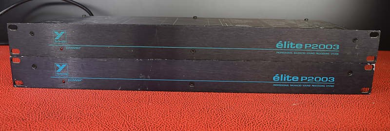 Yorkville Elite P2003 Rack Mount Active Crossovers (pair) | Reverb