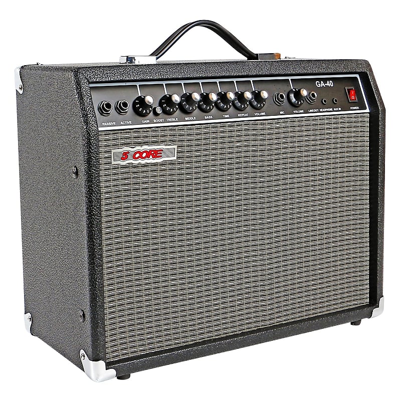 5 Core Guitar Amp For Electric Bass Acoustic Portable | Reverb