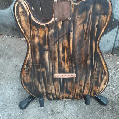 Custom Reclaimed Wood Telecaster | Reverb