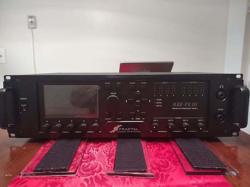 Fractal Audio axe fx 3 mk2 2020 - Matt Black ...Great | Reverb