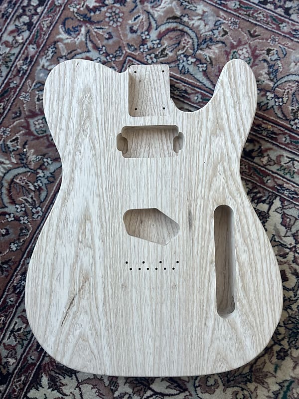 Chambered Swamp Ash Tele Body w/ Humbucker routing - | Reverb