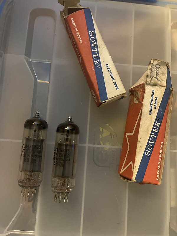 Sovtek EL 84 Matched Pair | Reverb