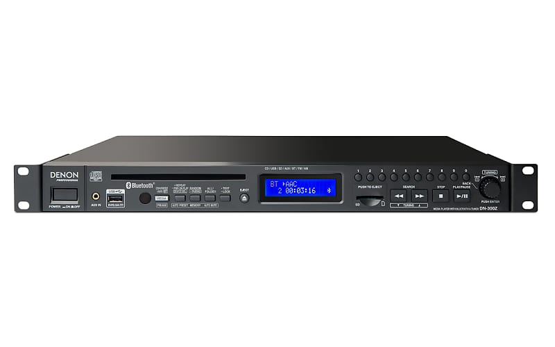 Denon - CD / Media Player w/ Bluetooth® / USB / SD / Aux & | Reverb