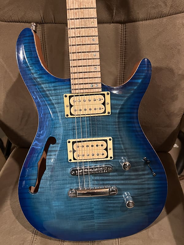 Kiesel SH6 2022 - Semi Hollow CT6 Deep Aqua Burst | Reverb