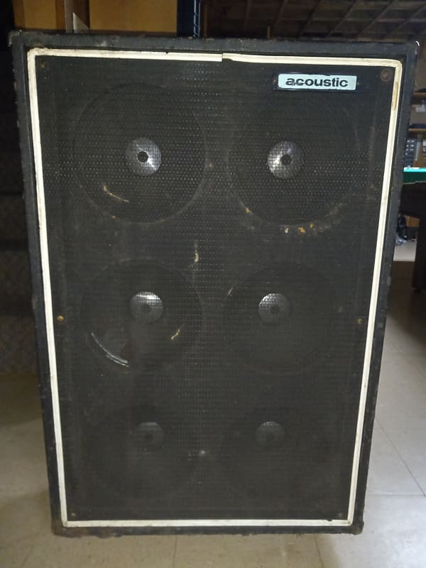 Acoustic 104 1970's Black | Reverb