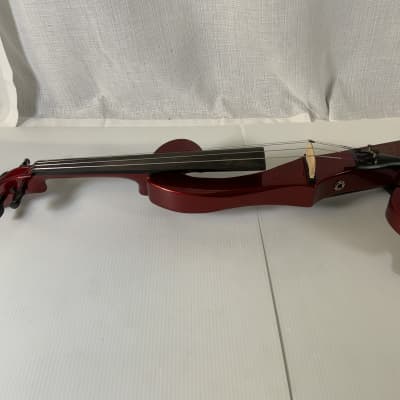 Rave Electric 4 String Violin 2003-ish - Maroon Gloss | Reverb