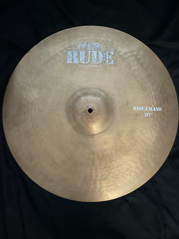 Paiste Rude 20” Crash/Ride 1984 | Reverb