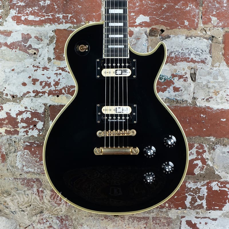 Edwards E-LP 92CD 2005 Ebony MIJ ESP Japan | Reverb UK