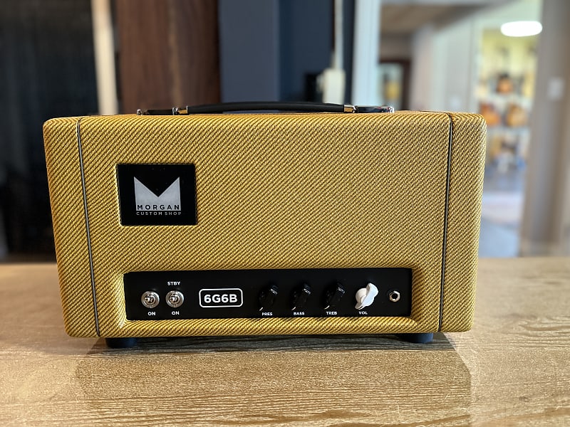 Morgan Amplification Custom Shop 35w 6G6B 2023 - Tweed | Reverb Canada