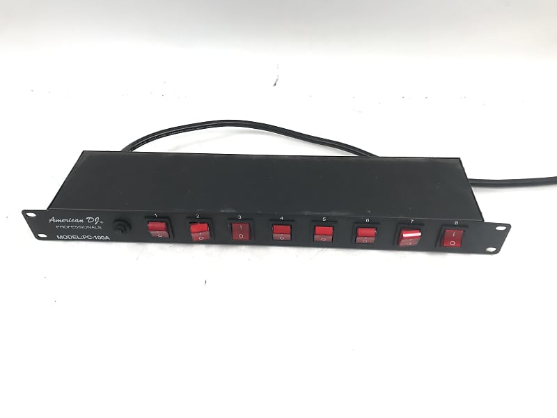 ADJ Model PC-100A - 19" Rack Mount AC Power Panel | Reverb