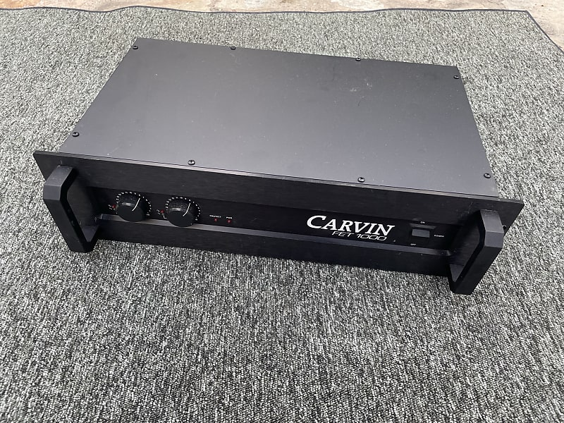Carvin Carvin FET 1000 1000-watt Stereo Power Amplifier | Reverb