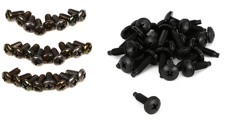 Radial 500 Series Rack Screws - Black (24-pack) Bundle with | Reverb
