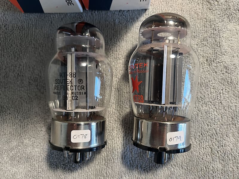 Sovtek KT88 Matched Duet New In Box 2010s | Reverb