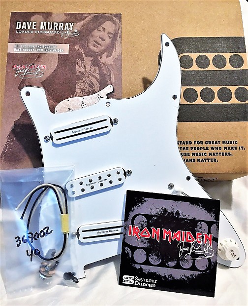 Seymour Duncan IRON MAIDEN Dave Murray Loaded Pickguard | Reverb