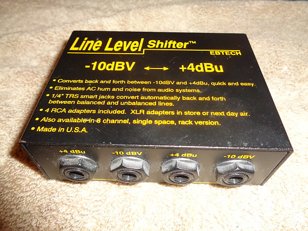 used EBTECH Line Level Shifter | Reverb