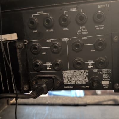 Marshall Model 3540 400watt 1980s - Black | Reverb