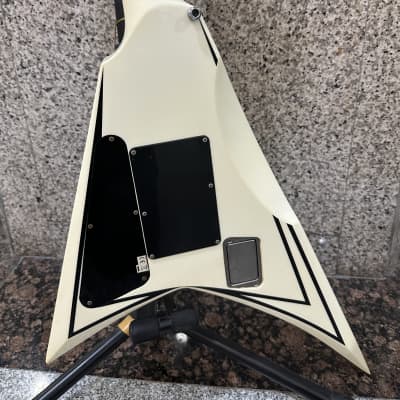 ESP Alexi Laiho Standard Scythe V 2007 White Electric | Reverb