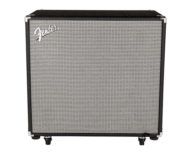 Fender Rumble 115 Cabinet V3 Bass Cabinet - Black/Silver | Reverb