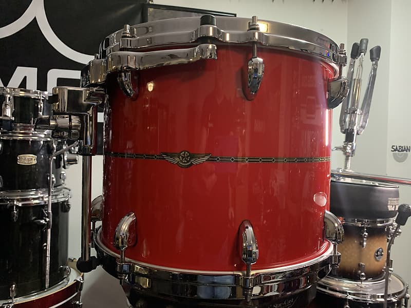 TAMA ⭐️ STAR red MAPLE 10” x 14” rack Tom - top of the line | Reverb