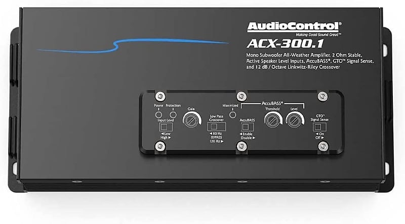 Audio Control ACX-300.1 Mono Powersports Marine Amplifier 300 | Reverb