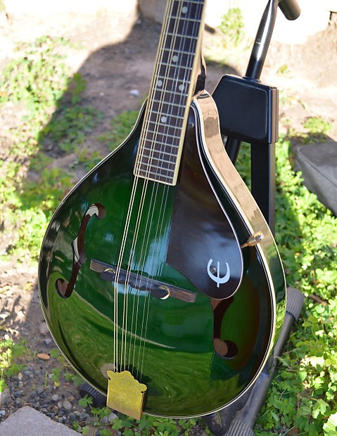 Gibson Epiphone A Style Mandolin 200? Green | Reverb