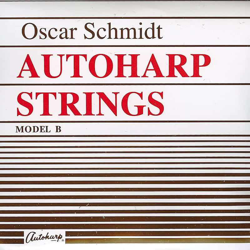 Oscar Schmidt - Type B Ball End Auto Harp String Set! ASB | Reverb