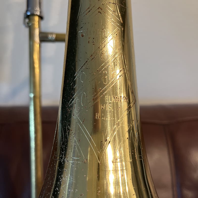 Holton Collegiate Bb Tenor Trombone SN 368207 | Reverb