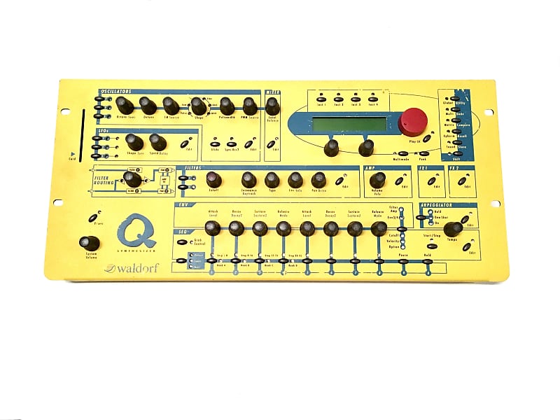 WALDORF Q Rack Synthesizer XT Microwave Digital WAVE Analog | Reverb