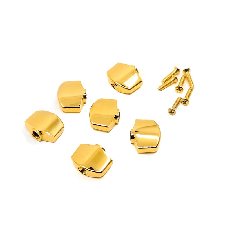 Schaller M6 Tuner Button, Small - Gold | Reverb