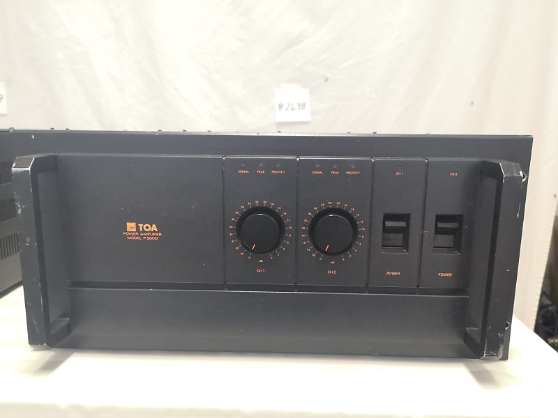 TOA P300D Professional Stereo Power Amplifier #2678 Good Used | Reverb