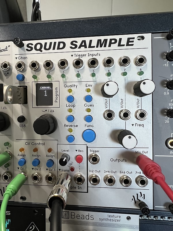 ALM/Busy Circuits Squid salmple 2022 - Silver | Reverb