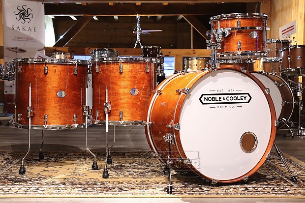 Noble and Cooley 4pc Horizon Drum Set Honey Maple Gloss | Reverb