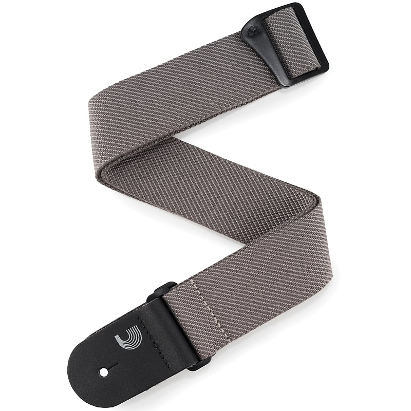 D'Addario Classic Tweed Guitar Strap, Grey | Reverb