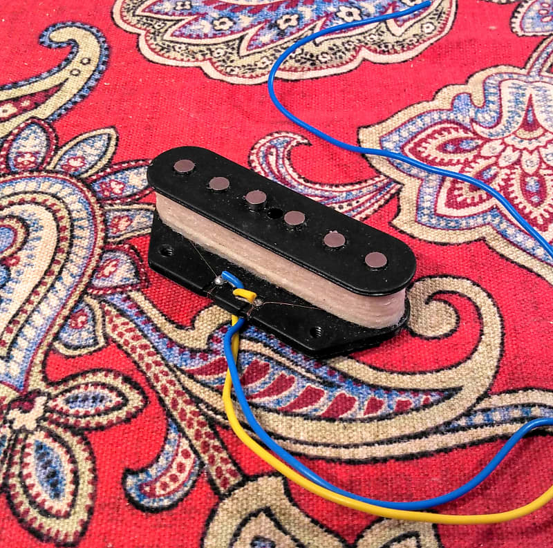 REISSUE FENDER TELECASTER STAGGERED POLE BRIDGE PICKUP - '69 | Reverb