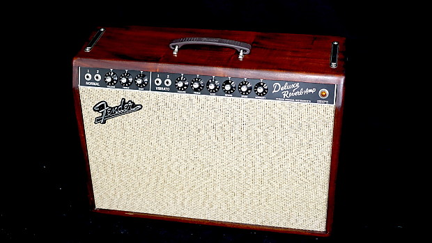 Fender '65 Deluxe Reverb Mahogany Cane FSR Amplifier [2012 | Reverb