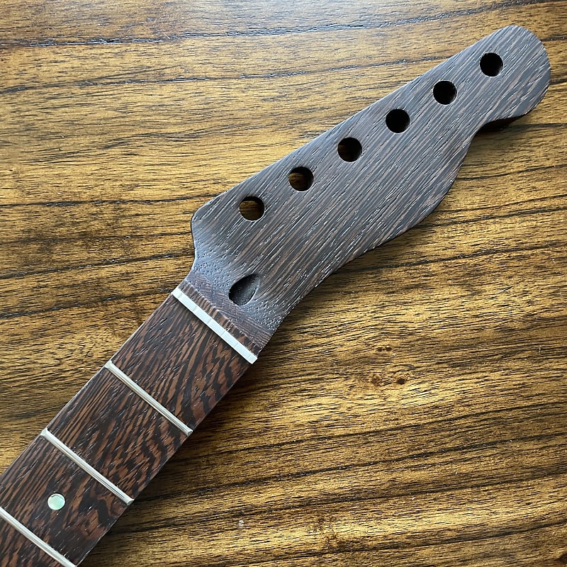 Wenge Tele Neck fits fender Telecaster body 22 frets | Reverb