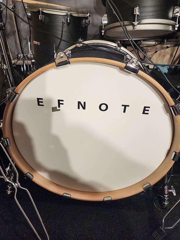 Efnote 20 inch bass drum 2023 - Black oak | Reverb