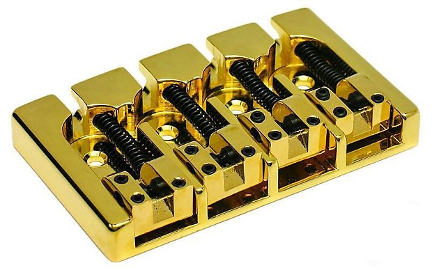 Hipshot A-style FM2 Bass Bridge for 3-hole String-Thru Fender | Reverb