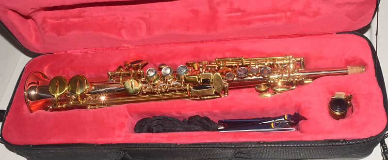 John Packer JP146 Sopranino Saxophone - Rose Brass/Abalone | Reverb