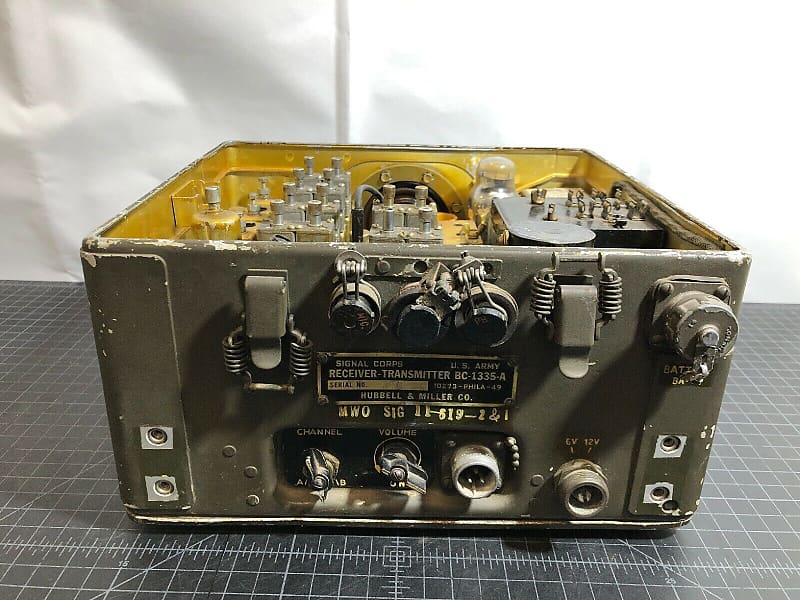 US Army Signal Corps BC-1335-A Receiver Transmitter Espey | Reverb