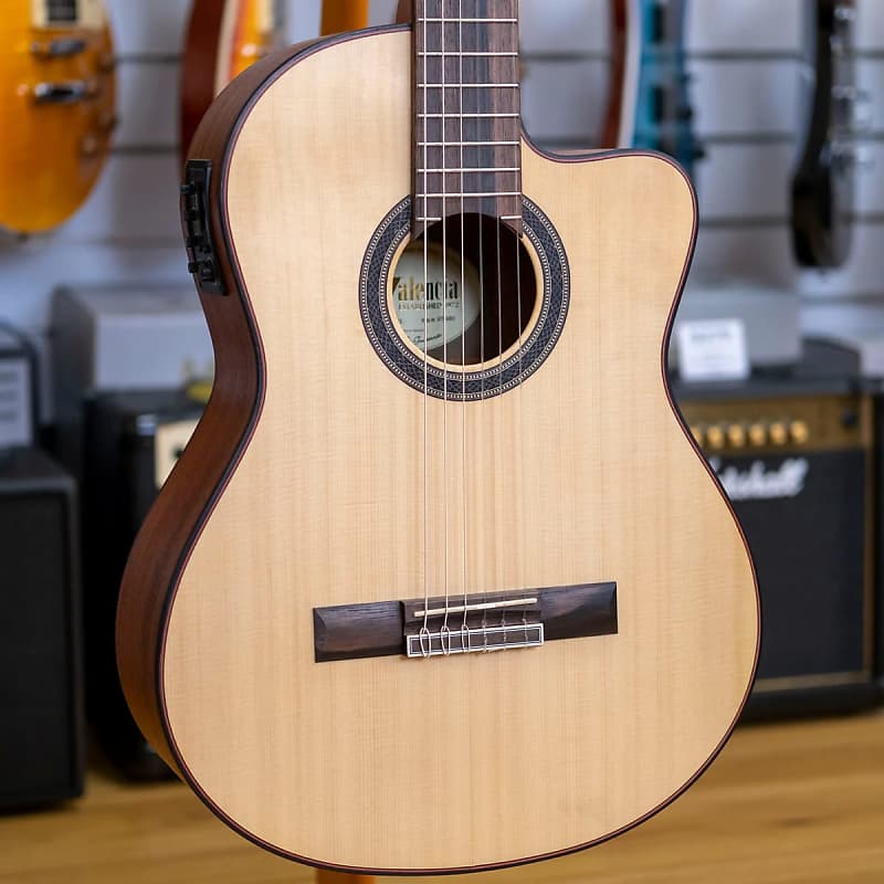 Valencia 700 Series Electric Classical Guitar (Solid Spruce) | Reverb