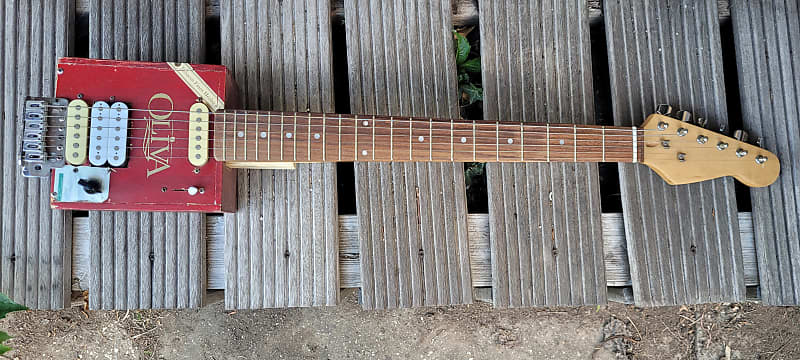 6 string Cigar box guitar | Reverb