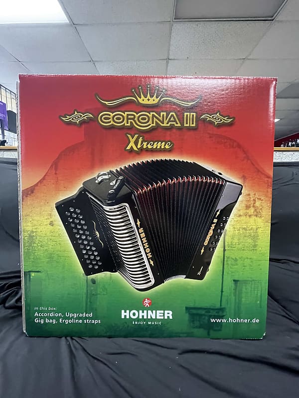HOHNER CORONA II XTR GCF/RED | Reverb