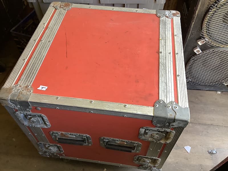 Orange Anvil rack mount Equipment Case on Wheels | Reverb