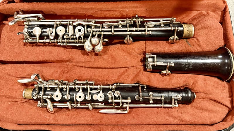 R. Malerne Professional Oboe, Grenadilla Wood, Full | Reverb