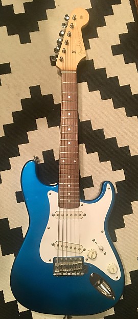 Fender MST-32 Mini Strat 90's Blue MIJ | Reverb