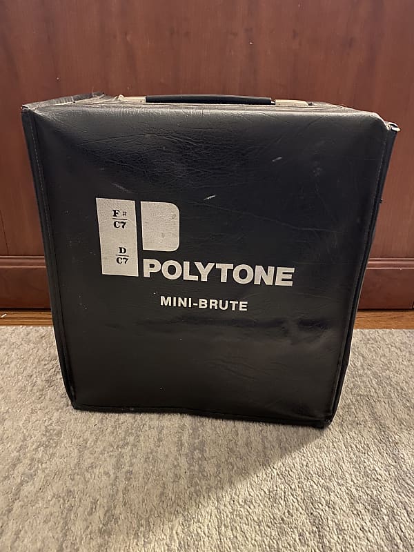 Polytone Mini Brute I 80’s Black Diamond Tolex | Reverb